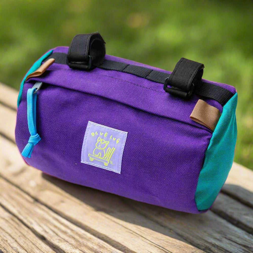 BLUE LUG Handlebar Bike Pouch - Purple – I Like Your Bike