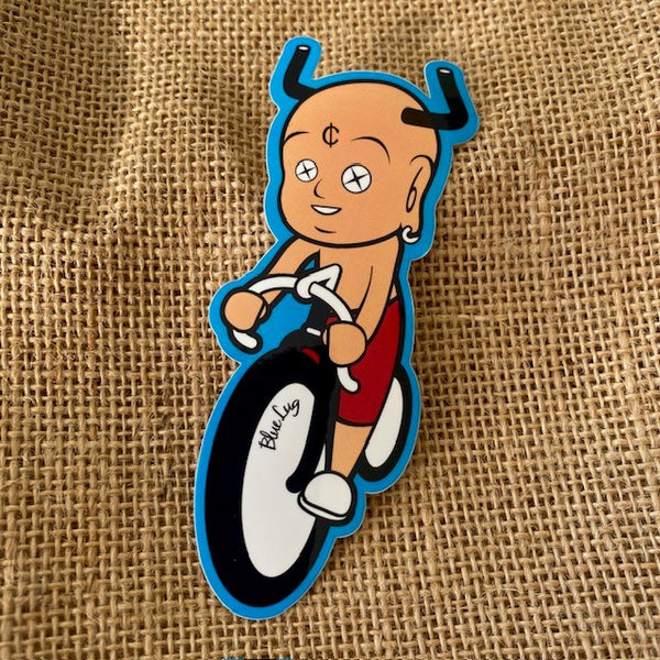 Blue Lug Limited Edition Stickers - I Like Your Bike